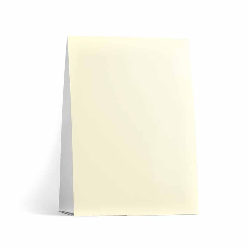 Ivory Table Tent Cards – Stationery Creations