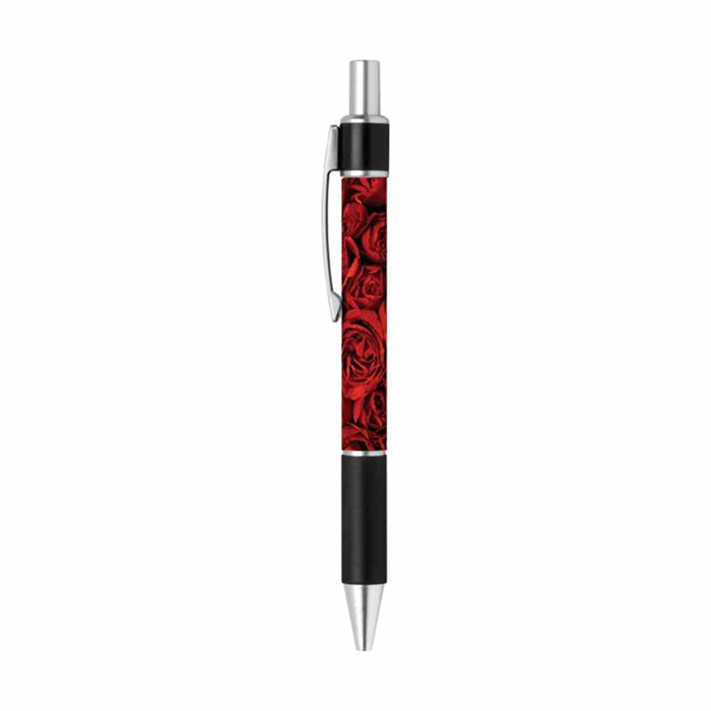 Red Roses Writing Ink Pen – Stationery Creations
