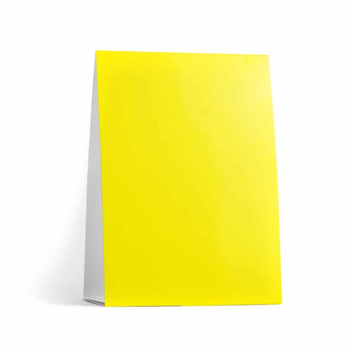 Yellow Table Tent Cards – Stationery Creations
